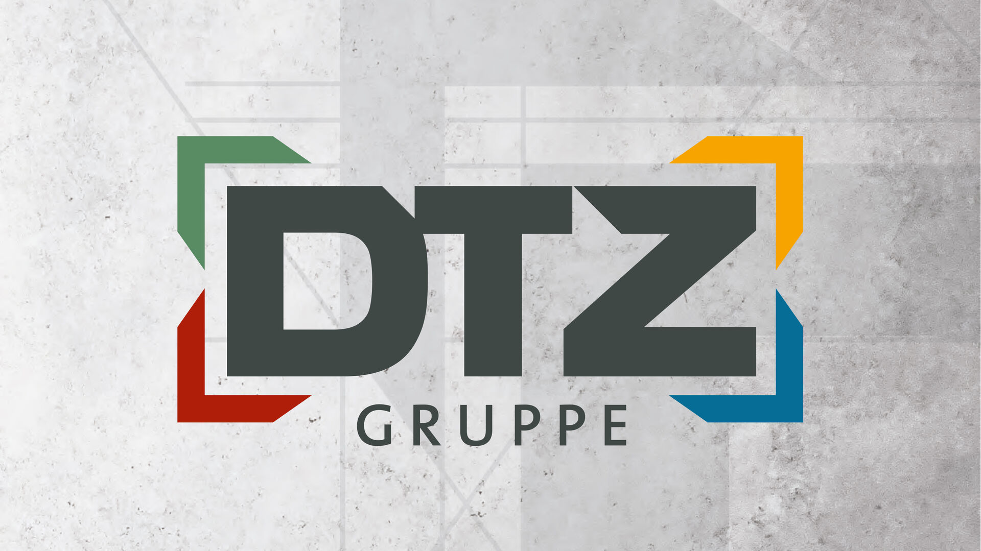 Digitales Markenbild für die DTZ Gruppe